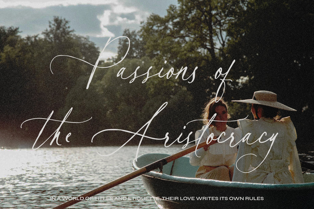 The Enchanted Garden // Calligraphy – www.peachcreme.com