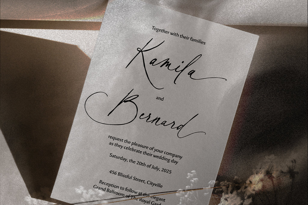 The Enchanted Garden // Calligraphy – www.peachcreme.com