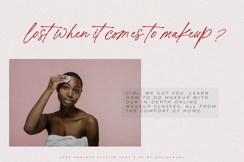 Lipstick Modern Script – www.peachcreme.com