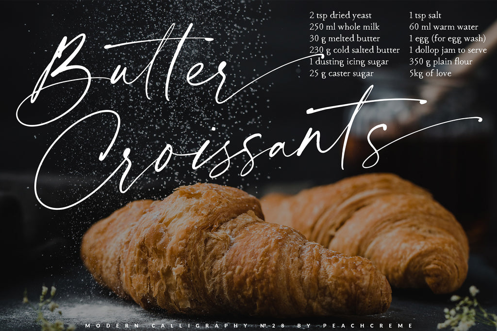 Blackstone Modern Calligraphy – www.peachcreme.com