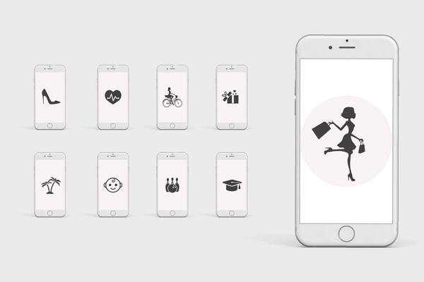 Feminine Insta Icons, Instagram covers, Blogger icons, Insta blogger IG ...